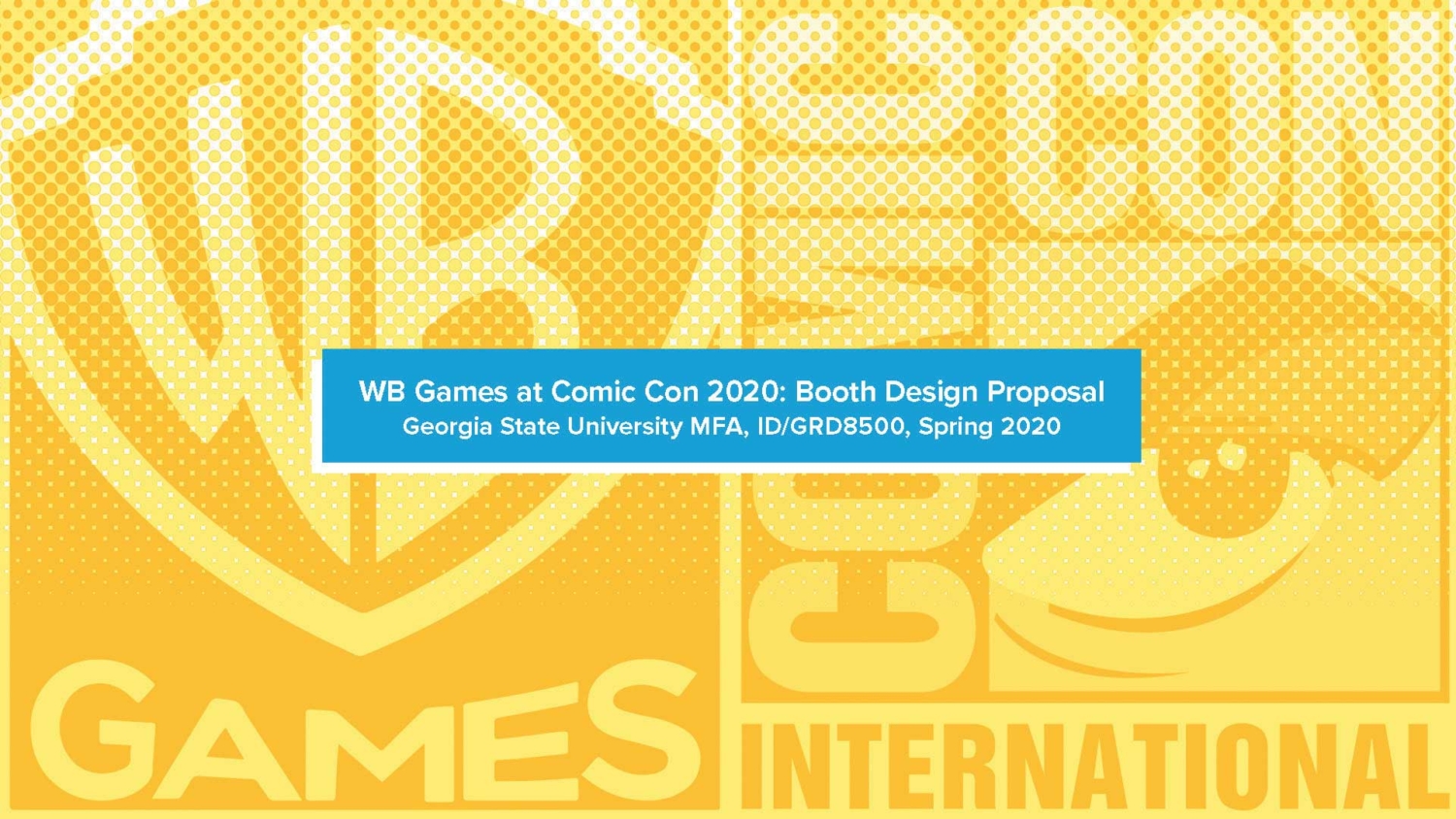 WB Games Comic-Con Booths - Imperial Werewolf Octopus, Inc.